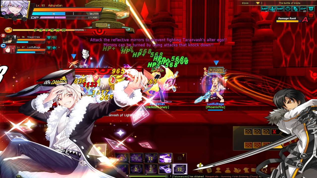 Trancendence MasterMind Ereda - Elsword - YouTube