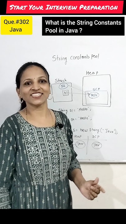 What is a string constants pool in Java ? #shorts #youtubeshorts #viral ...