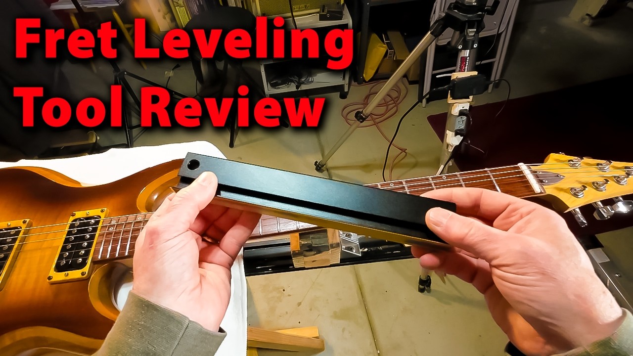 Under String Guitar Fret Leveling Beam Review - YouTube