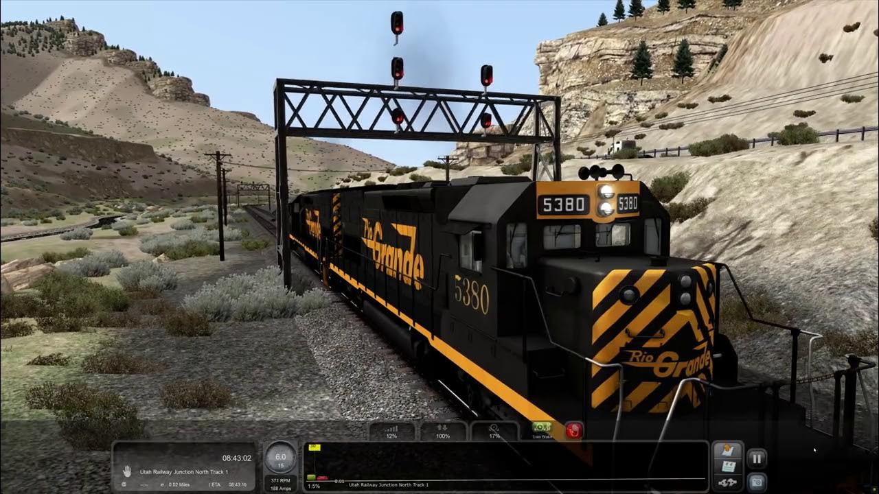 Train Simulator 2021 - [EMD SD40T-2] - Leaving Helper Part 1 - 4K UHD - YouTube