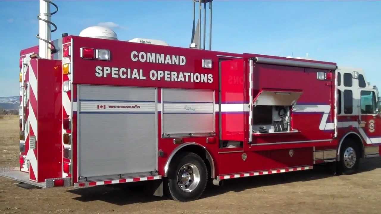 SVI Trucks - Vancouver, BC Command/Special Operations Unit - YouTube