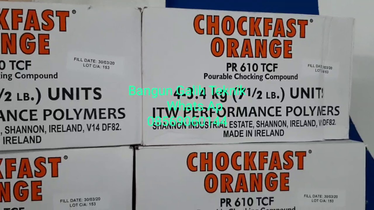 Chockfast Orange stok - YouTube