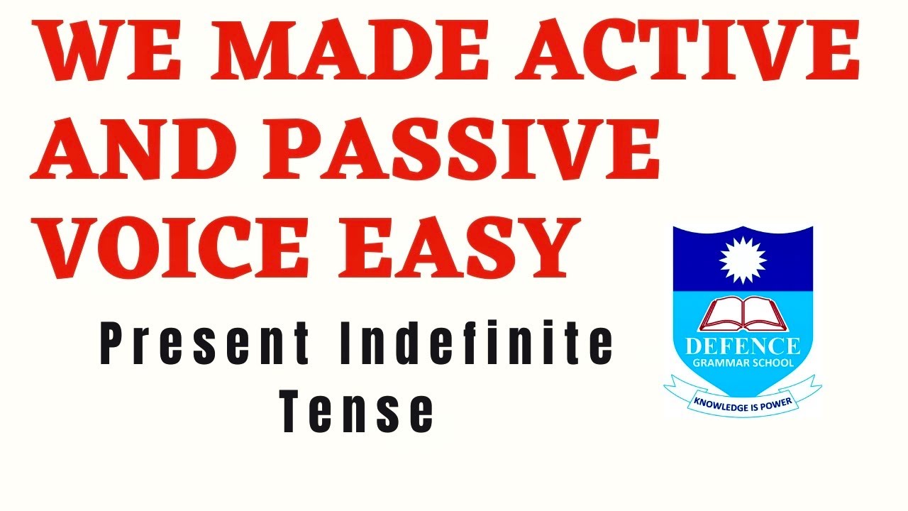 Active And Passive Voice Present Indefinite Tense YouTube active-and-passive-voice-present-indefinite-tense-youtube