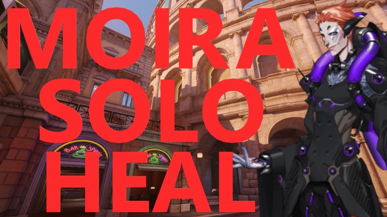 Moira Solo Heal Carry in Overwatch 2 - YouTube