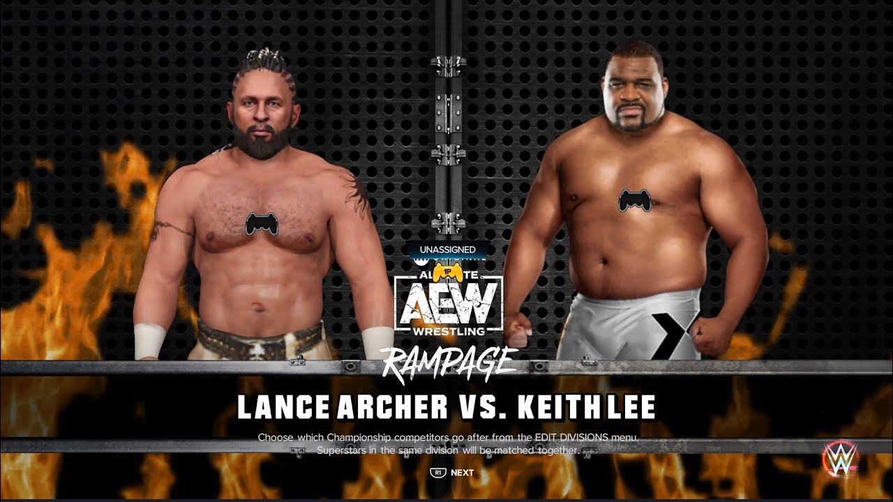 AEW Rampage Night 5 Main Event Lance Archer vs Keith Lee WWE2K23 - YouTube