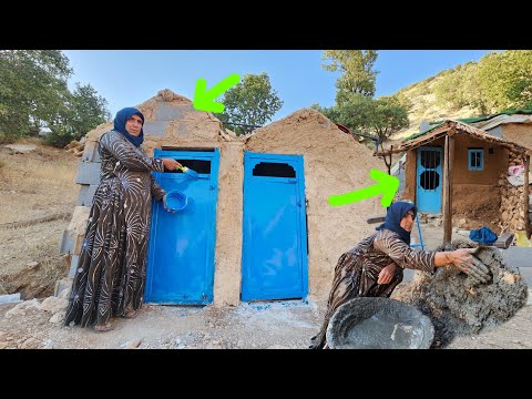 She ran away from her husband's house...but he built his own house in the mountains