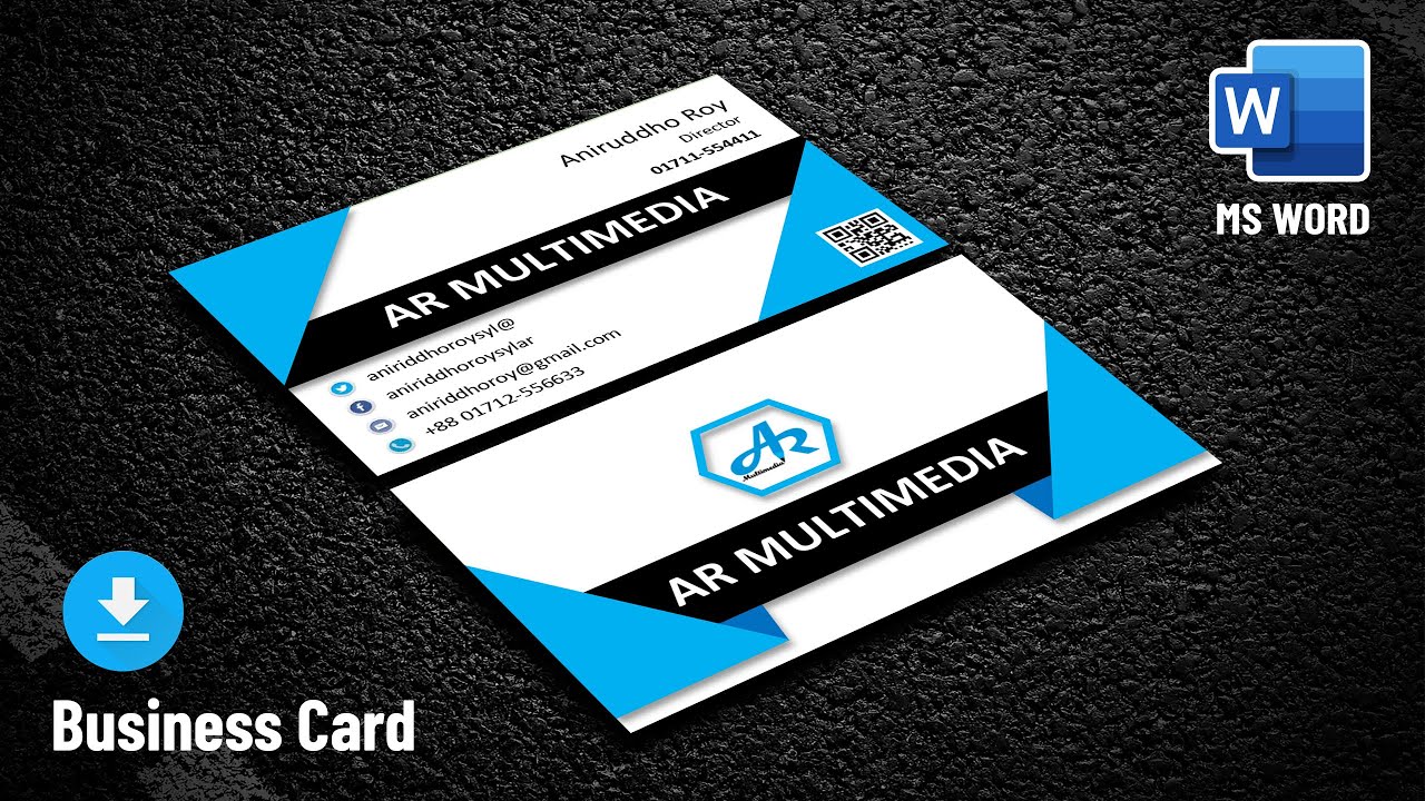 How to Create Professional Luxury Double Side Business Card Design ...