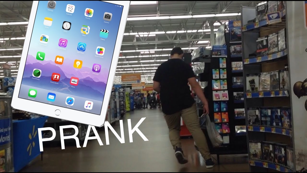 THE iPad PRANK!! (KICKED OUT) - YouTube