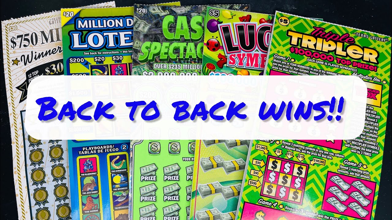 Back to Back Wins!! 🤑 Tripler, Lucky Symbols, Cash Spectacular, Lotería ...