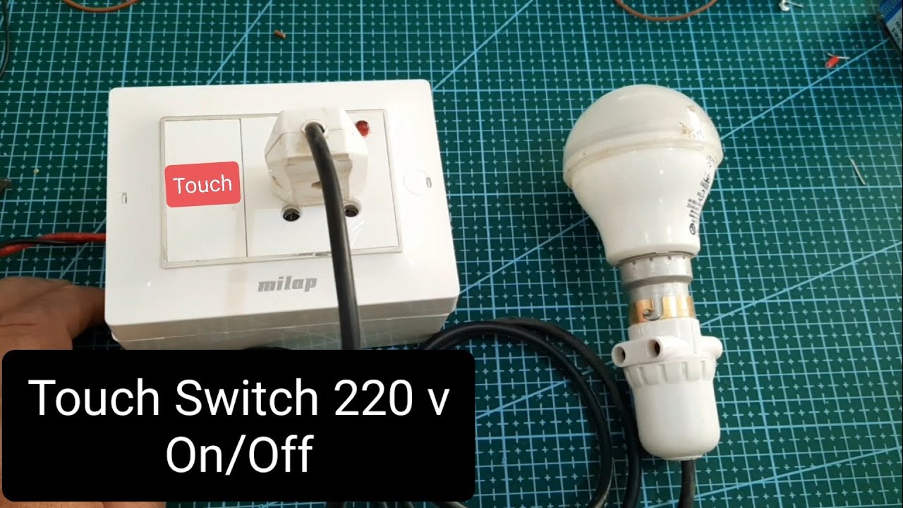 Capecitive Touch Switch Board By Manmohan Pal Youtube