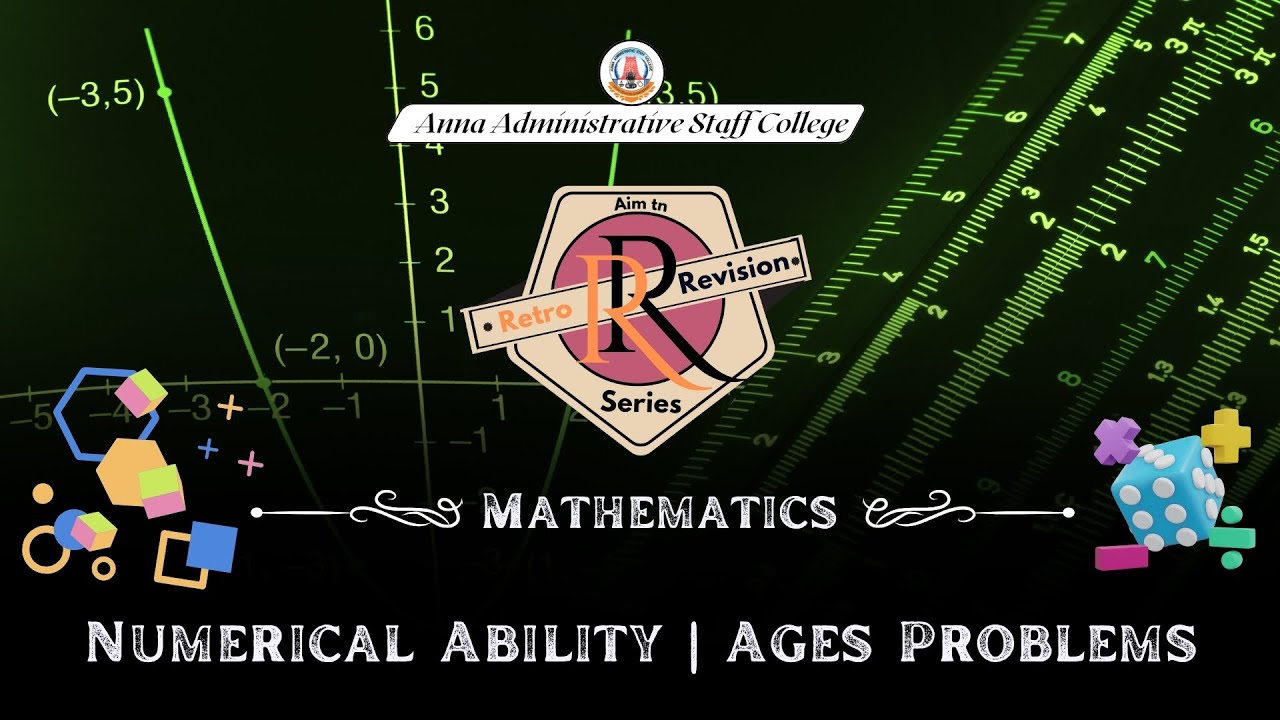 Retro Revision | Numerical Ability | Ages Problems - YouTube