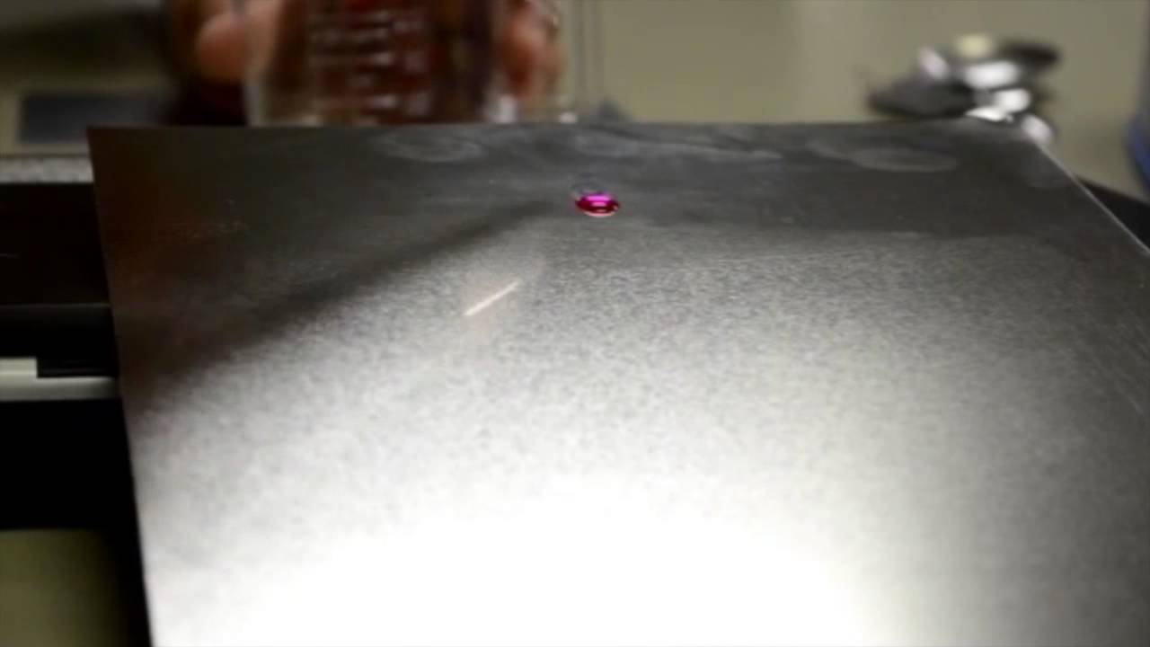 WD 40 MUP Water Displacement Video 130407 - YouTube