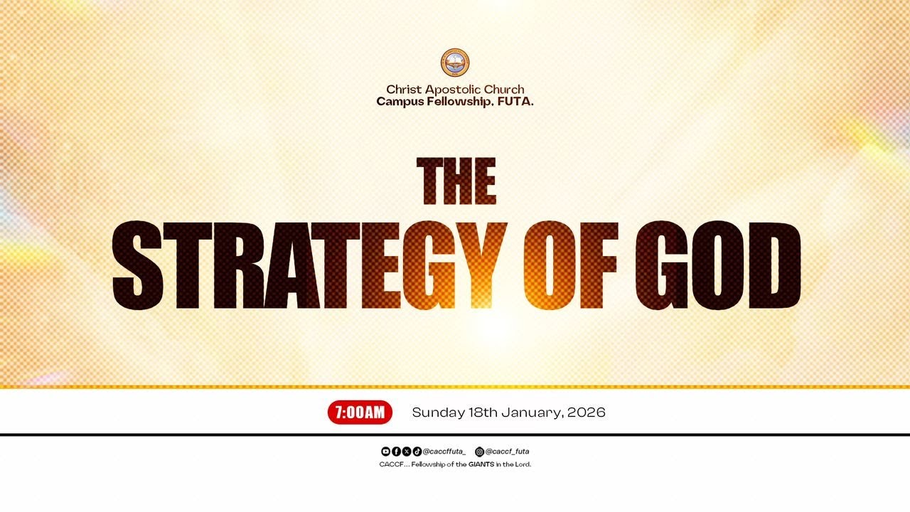 GLORIOUS SERVICE || THE STRATEGY OF GOD - YouTube