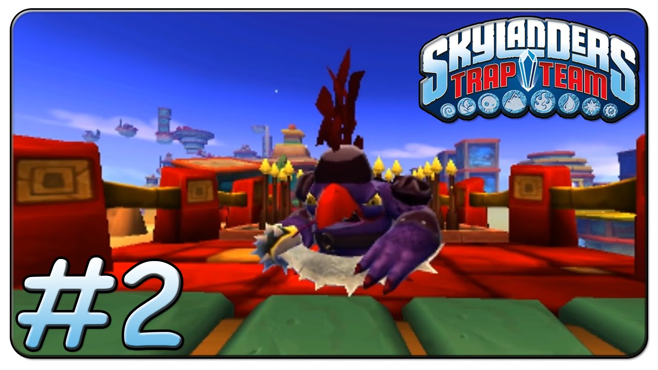Skylanders Trap Team Walkthrough Part 2 Villain Bootcamp & Sacred (3DS ...