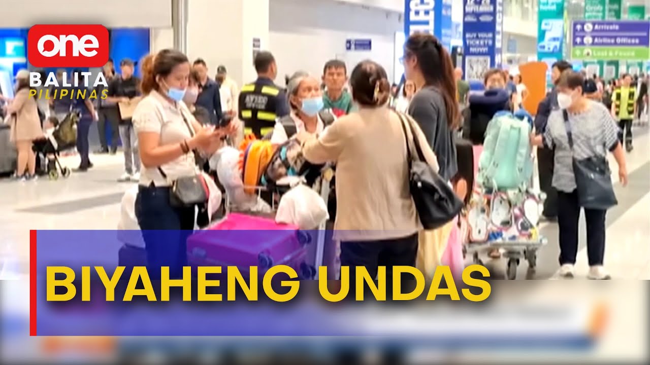 Bilang ng mga pasahero sa NAIA, posibleng umabot sa 1.35M ngayong Undas ...