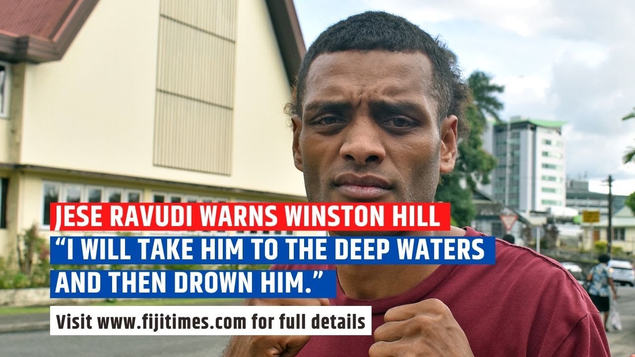 Jese Ravudi Warns Winston Hill | Fiji Boxing | 2023 - YouTube