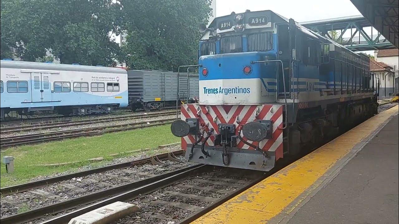 Tren Haedo Temperley. GT22 A914. Trenes argentinos. 🚂🇦🇷 - YouTube