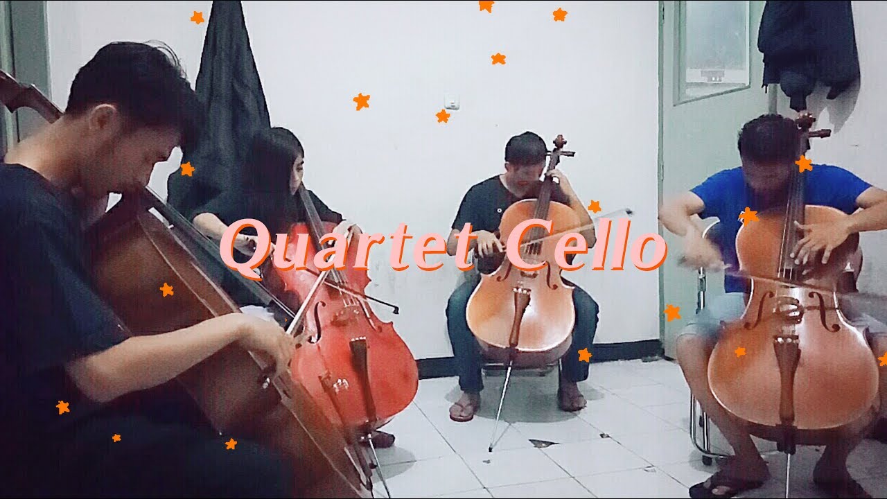 QUARTET CELLO ISI PADANG PANJANG - YouTube