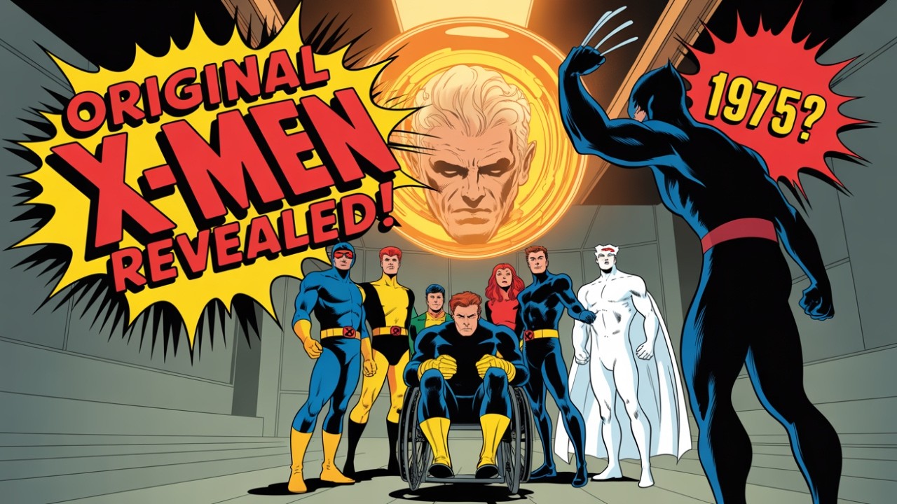 Who Were the Original X-Men? | The Birth of Marvel's Mutant Team - YouTube