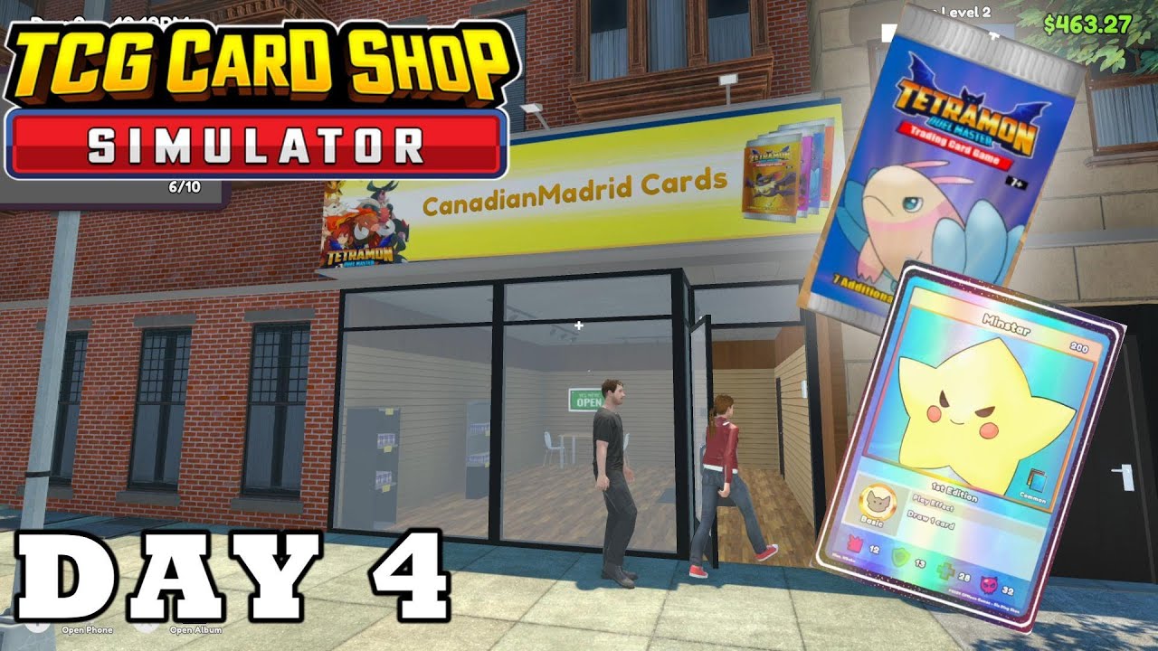 I OPENED A TCG CARD SHOP | DAY 4 - YouTube