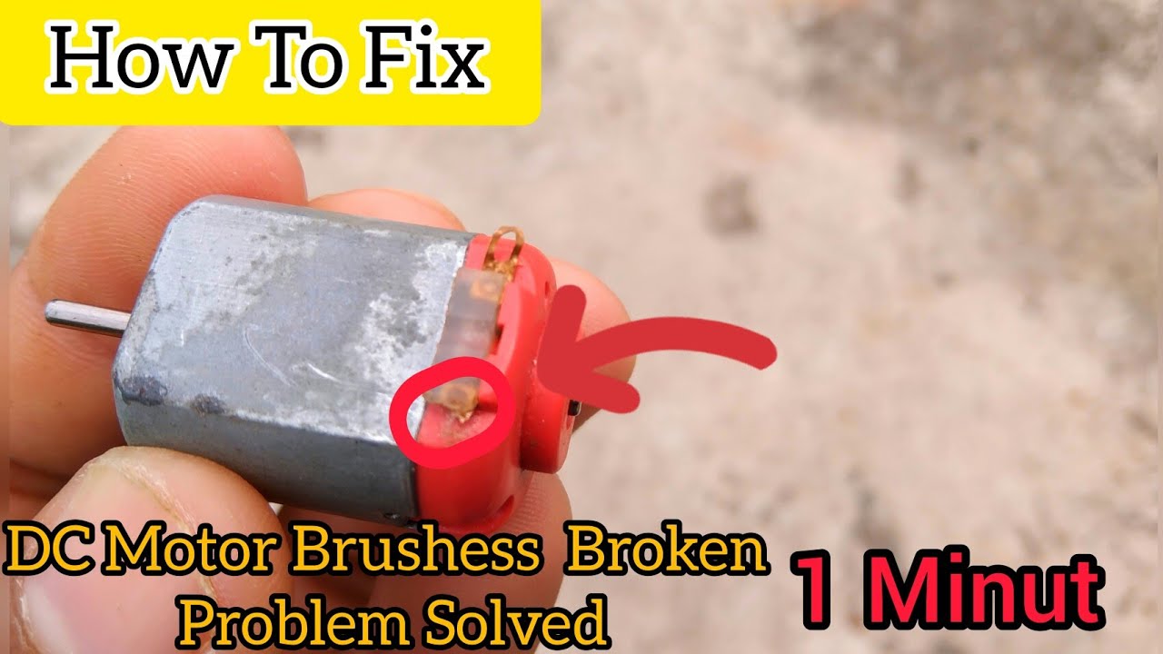 How to repair DC motor brushess / At Home / 2020/ esay Way - YouTube
