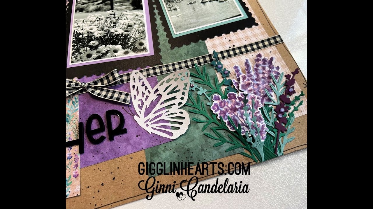 Perennial Lavender Layout by Ginni Candelaria - YouTube