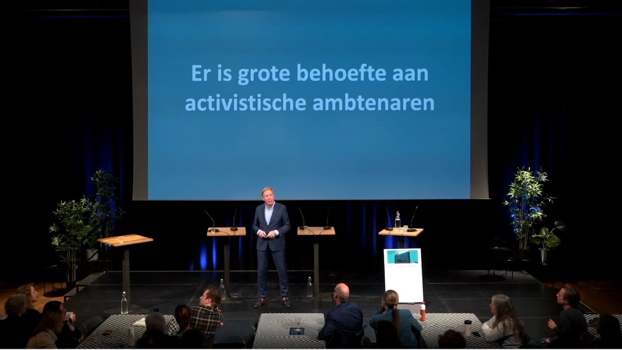 De activistische ambtenaar 3.0 klimaatspeech Jan Rotmans - YouTube