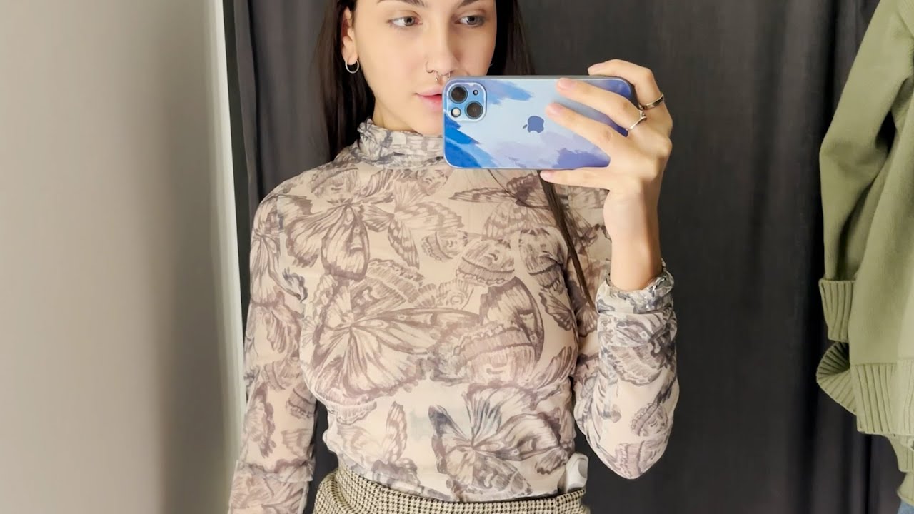 Transparent Try on Haul TOP with Kira - YouTube