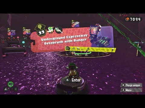 Splatoon 2 - Stage 5-22: Underground Expressway (Hero Dualies) - YouTube