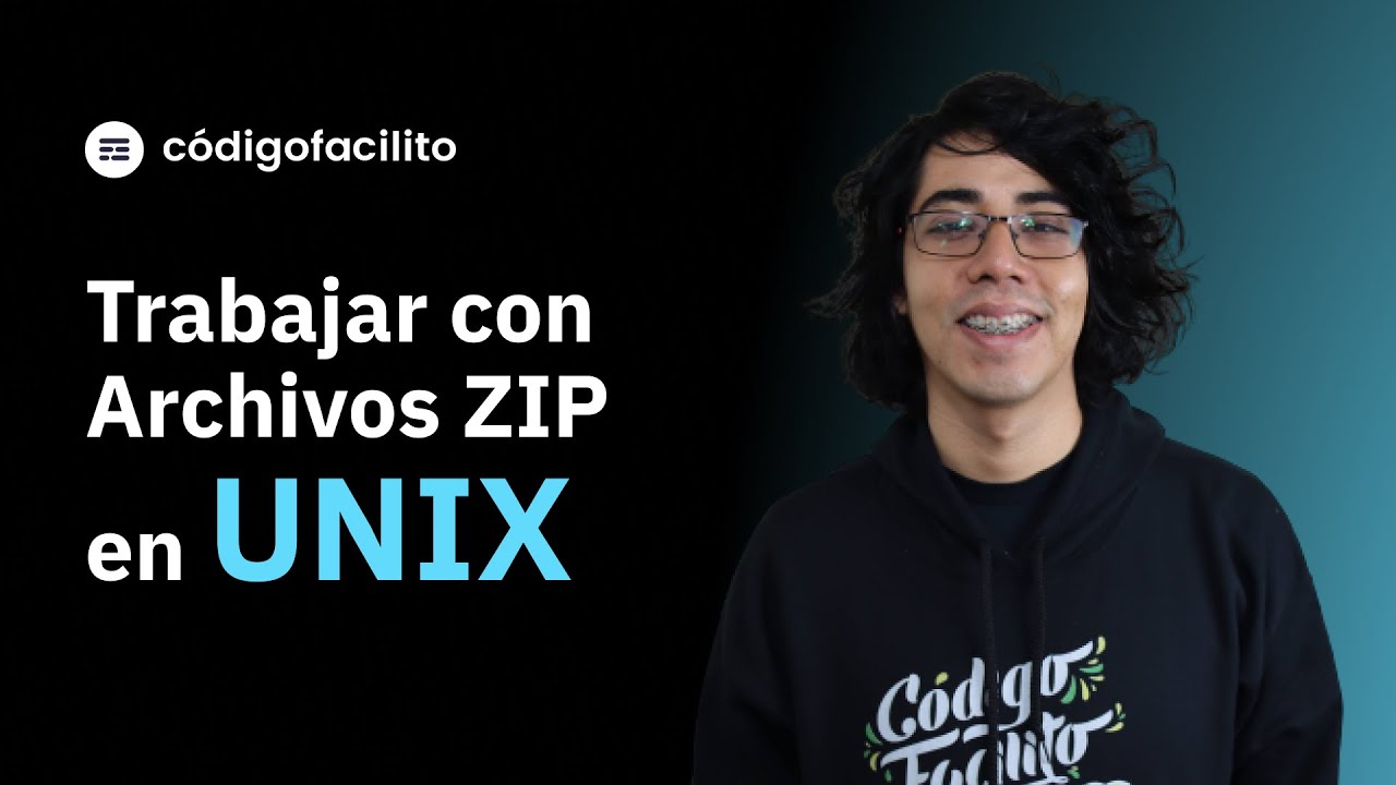 Trabajar con archivos ZIP en Unix - Tutorial - YouTube