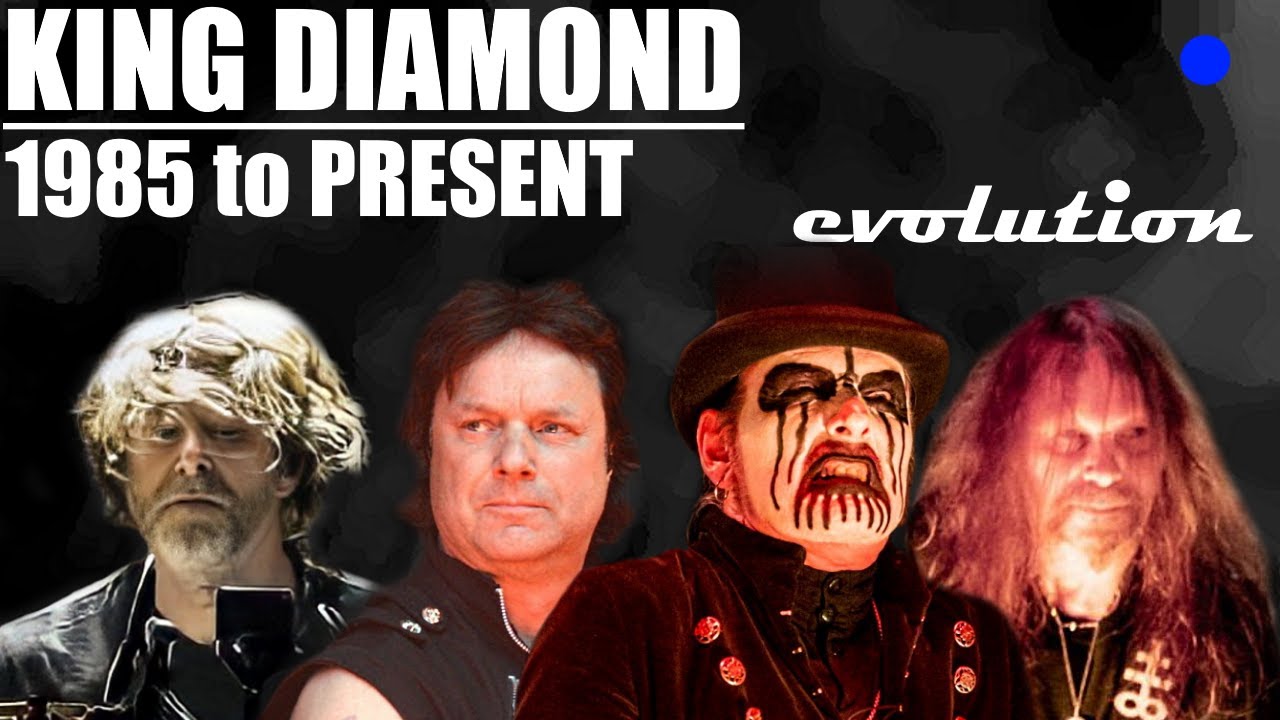 The EVOLUTION of KING DIAMOND BAND (1985 to present) - YouTube