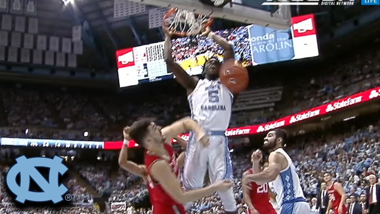 Nassir Little Put Back Dunk | ACC Must See Moment - YouTube