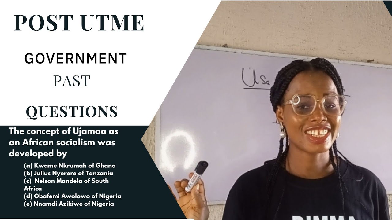 Post UTME Government Lessons. Post UTME Past Questions and Answers. # ...