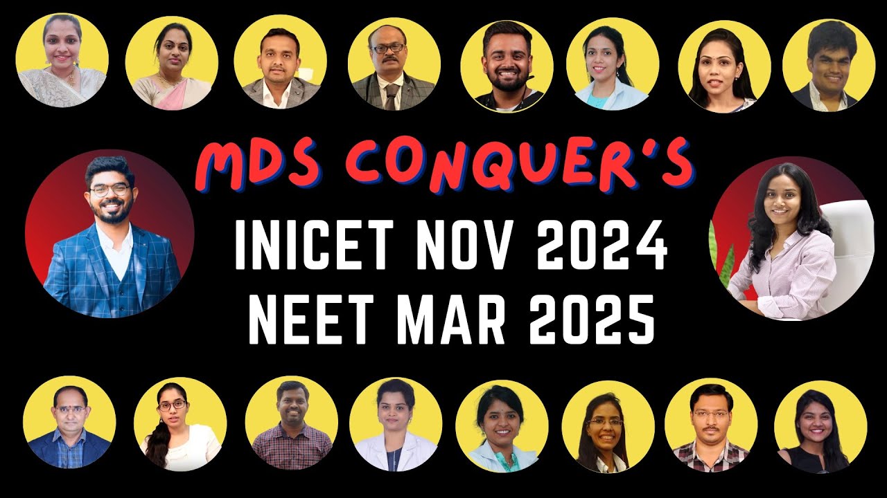 MDSCONQUER'S ORIENTATION FOR NEET & INICET 2024-25 ||HOW TO STUDY ...