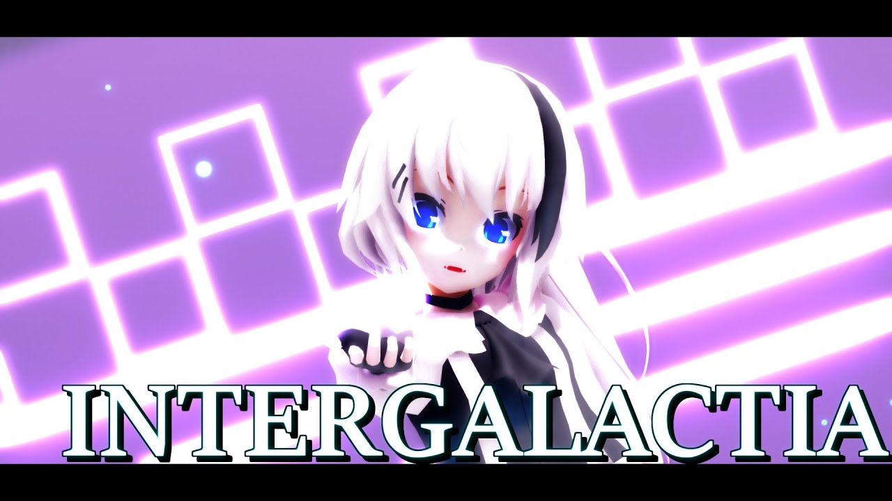 [MMD] 稲月 蒼威 「INTERGALACTIA」 - YouTube