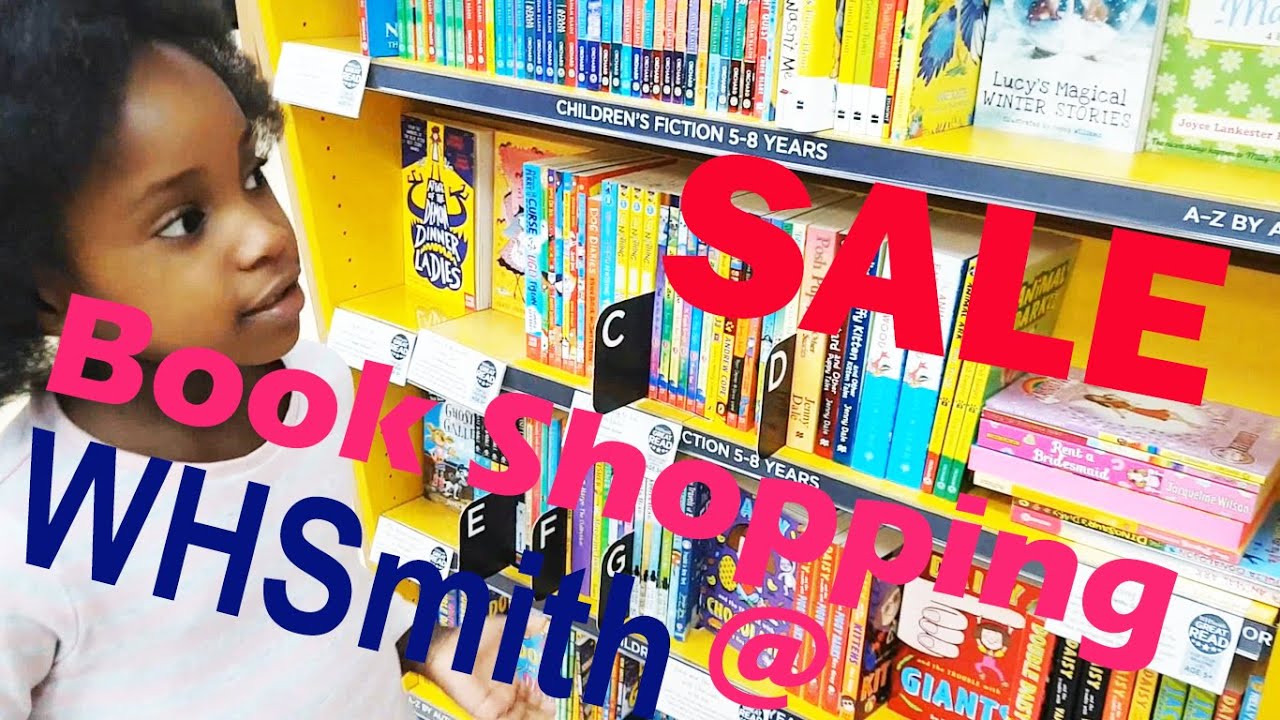 Book Shopping | SALE at WHSmith - YouTube