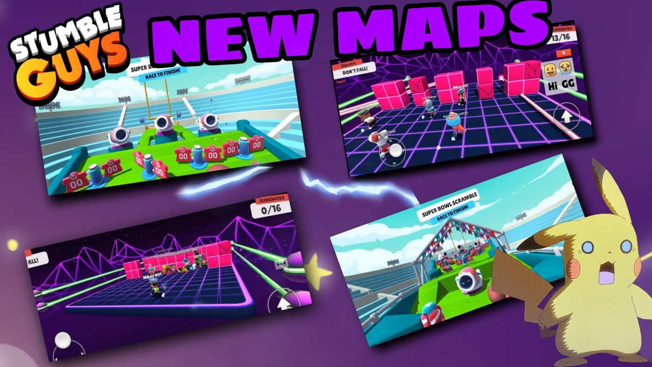 Stumble Guys New Update & New Maps 0.45.3 😱 - YouTube