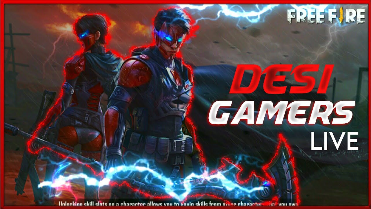 How To Make Thumbnail Like Desi Gamers || Free Fire Live Thumbnail ...