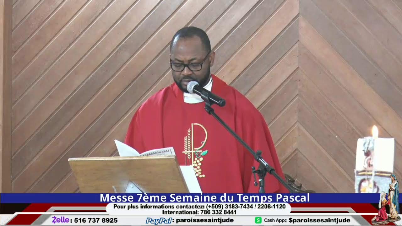Mardi 03 Juin 2925 // Messe 7ème Semaine du Temps Pascal - YouTube