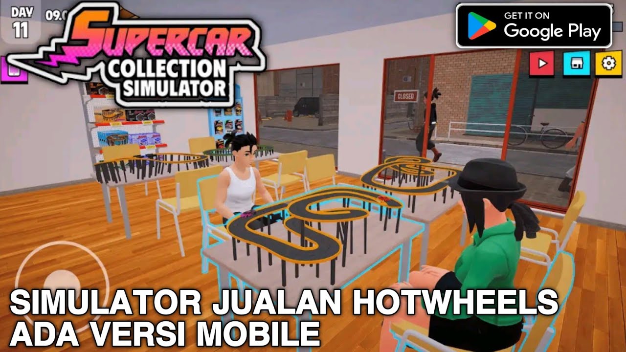 Buka Toko Hotwheels | Supercar Collection Simulator Android Game - YouTube