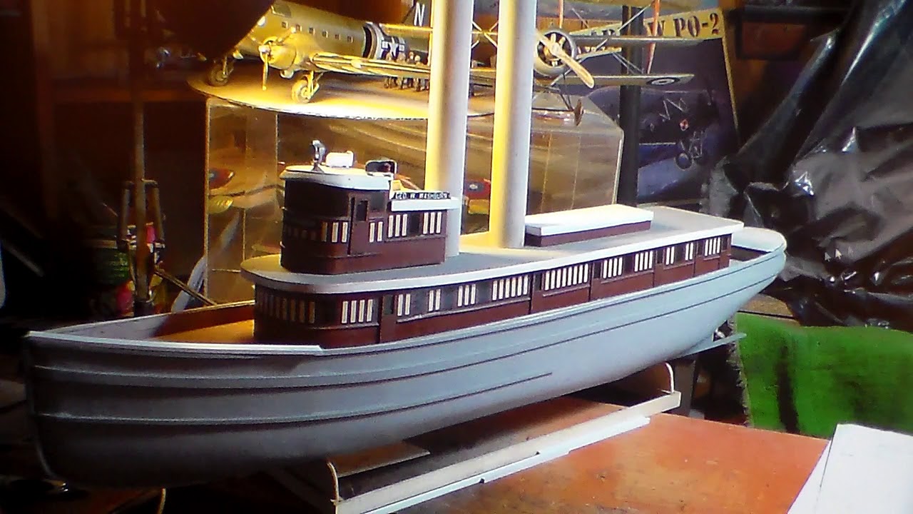 Dumas GEORGE W WASHBURN Tow Tug Video 3 PART 1 - YouTube