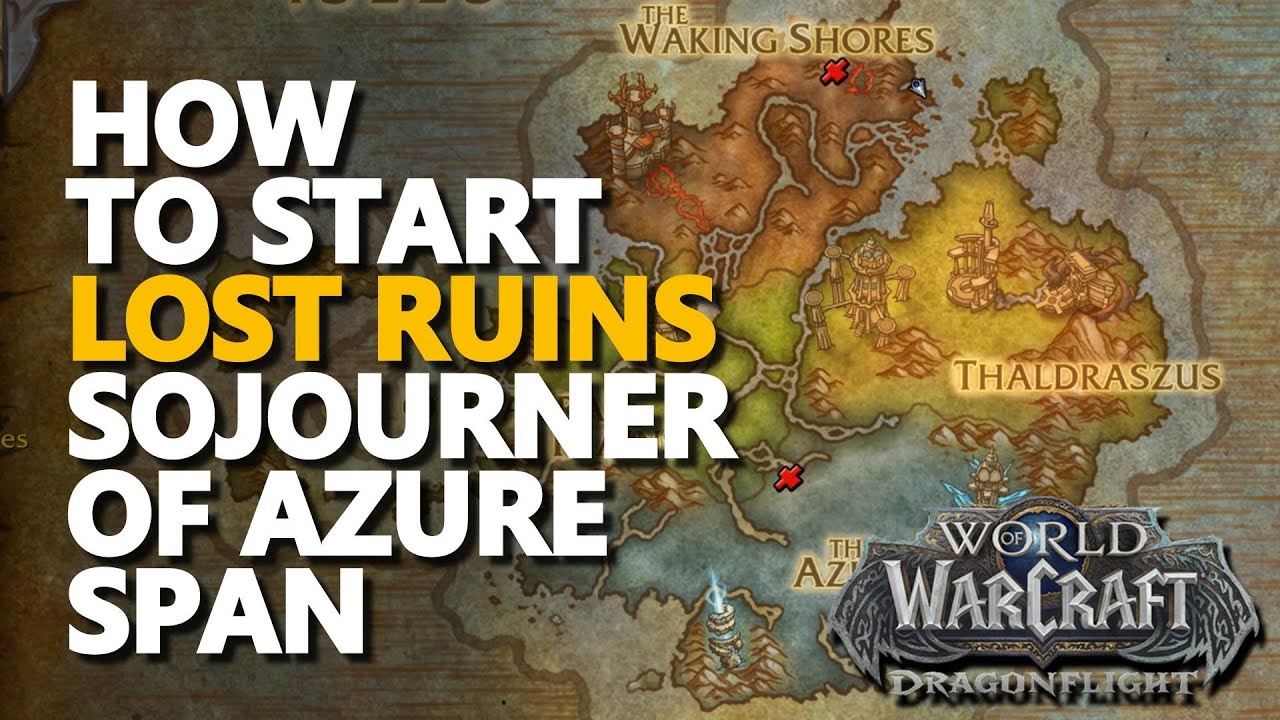 Lost Ruins WoW Questline Start - YouTube