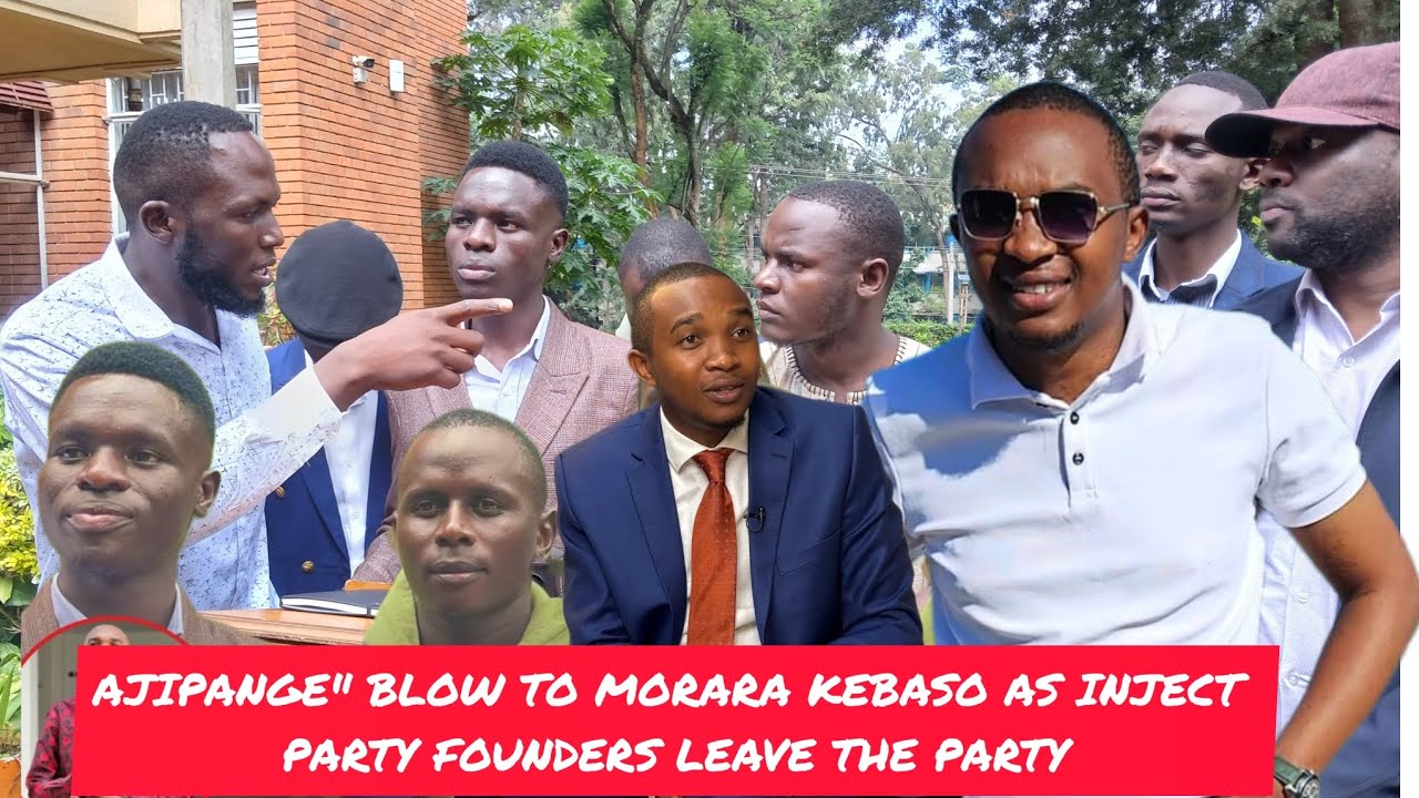 BIG BLOW FOR MORARA KEBASO AS INJECT PARTY FOUNDERS EXIT RAISES CONCERN ...