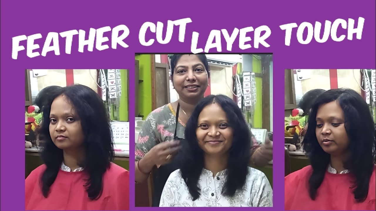 How to cut Feather cut with Layer touch ## Feather Layer mixture ...