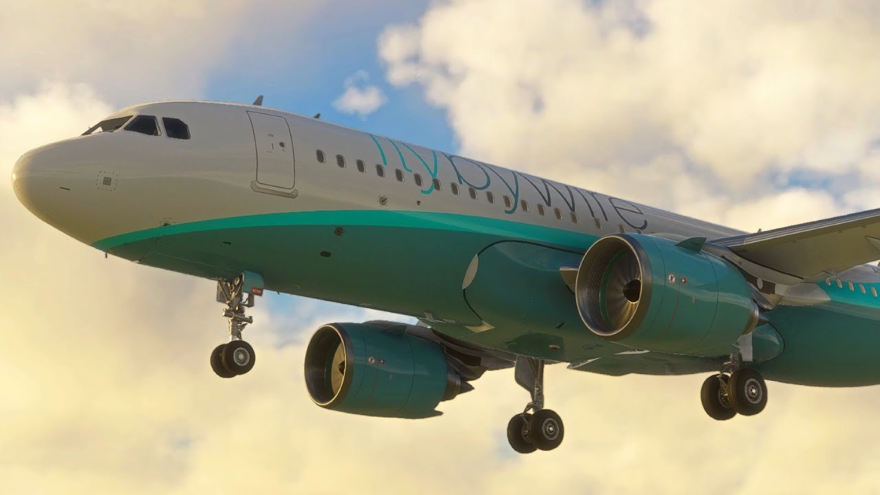 Satisfying Taxi View & Takeoff Moment Airbus A320 in 4K UHD | MSFS ...