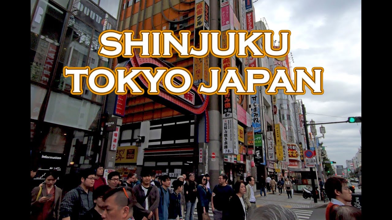 Walking Around The Streets of Shinjuku Tokyo (Cool Underground Mall ...