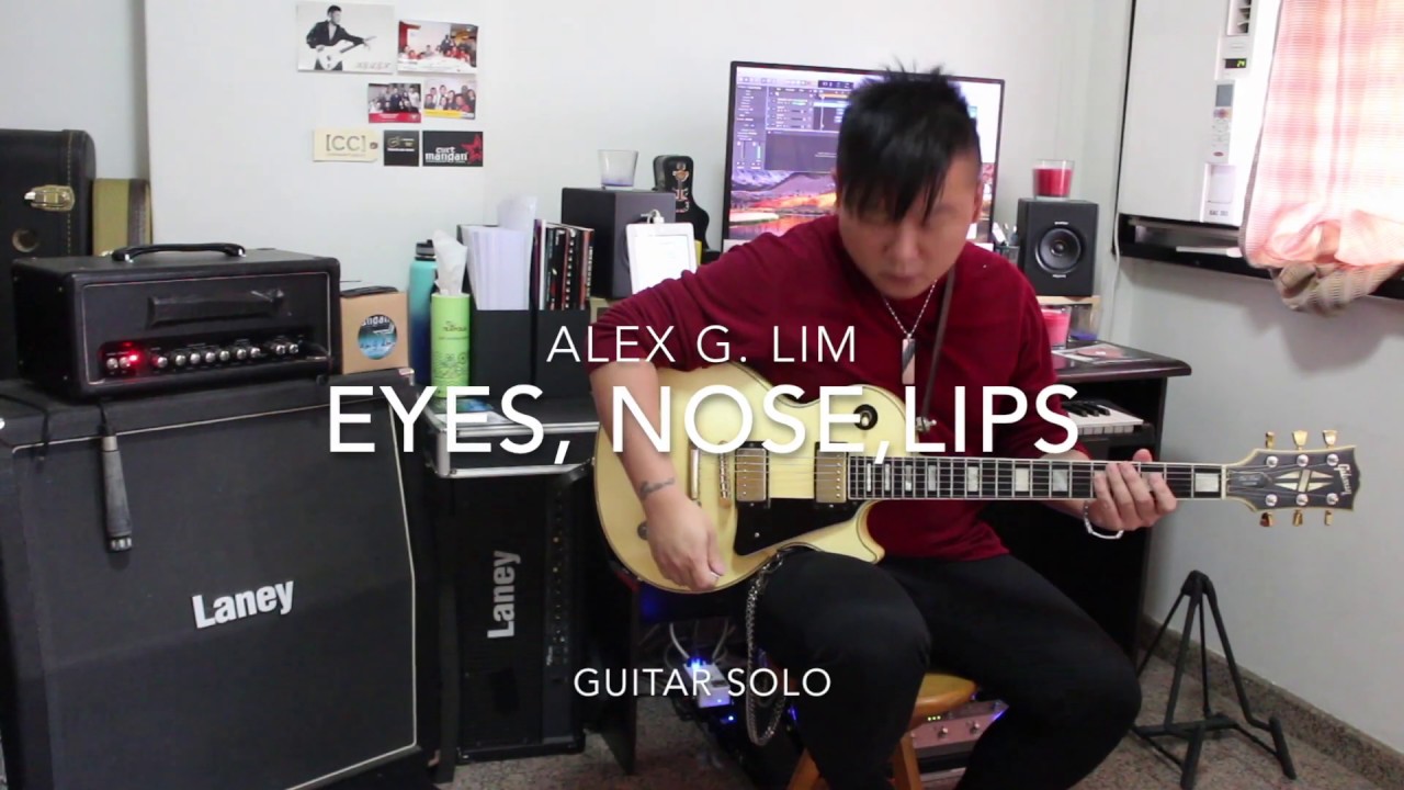 Alex G. Lim - Eyes, Nose, Lips (눈,코,입) Guitar Solo - YouTube