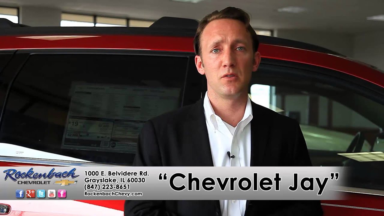 Meet "Chevrolet Jay" at Rockenbach Chevrolet in Grayslake - YouTube