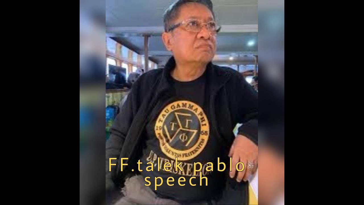 FF. Talek pablo speech. salute. #tauggamaphi #taugammasigma # ...