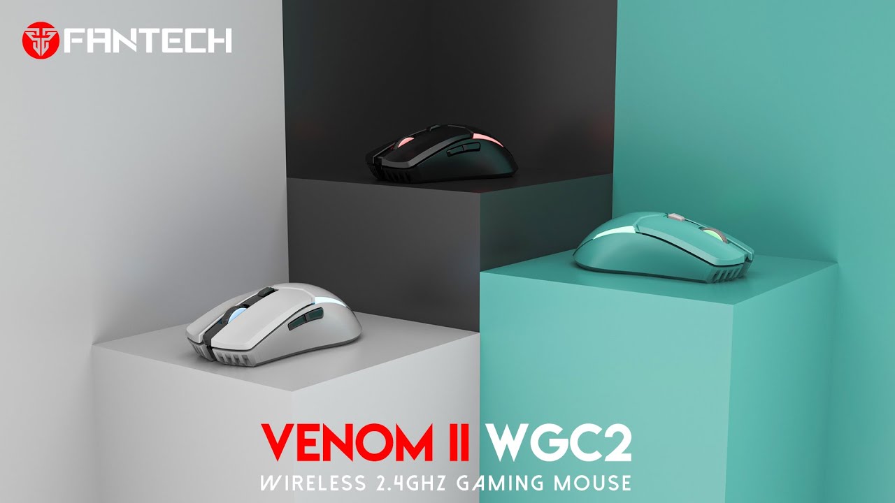 Wireless Without Worry | Fantech Venom II WGC2 Mouse - YouTube